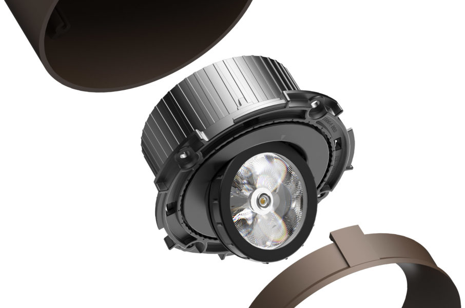 DCC4 Adjustable LED Cylinder | DMF Lighting