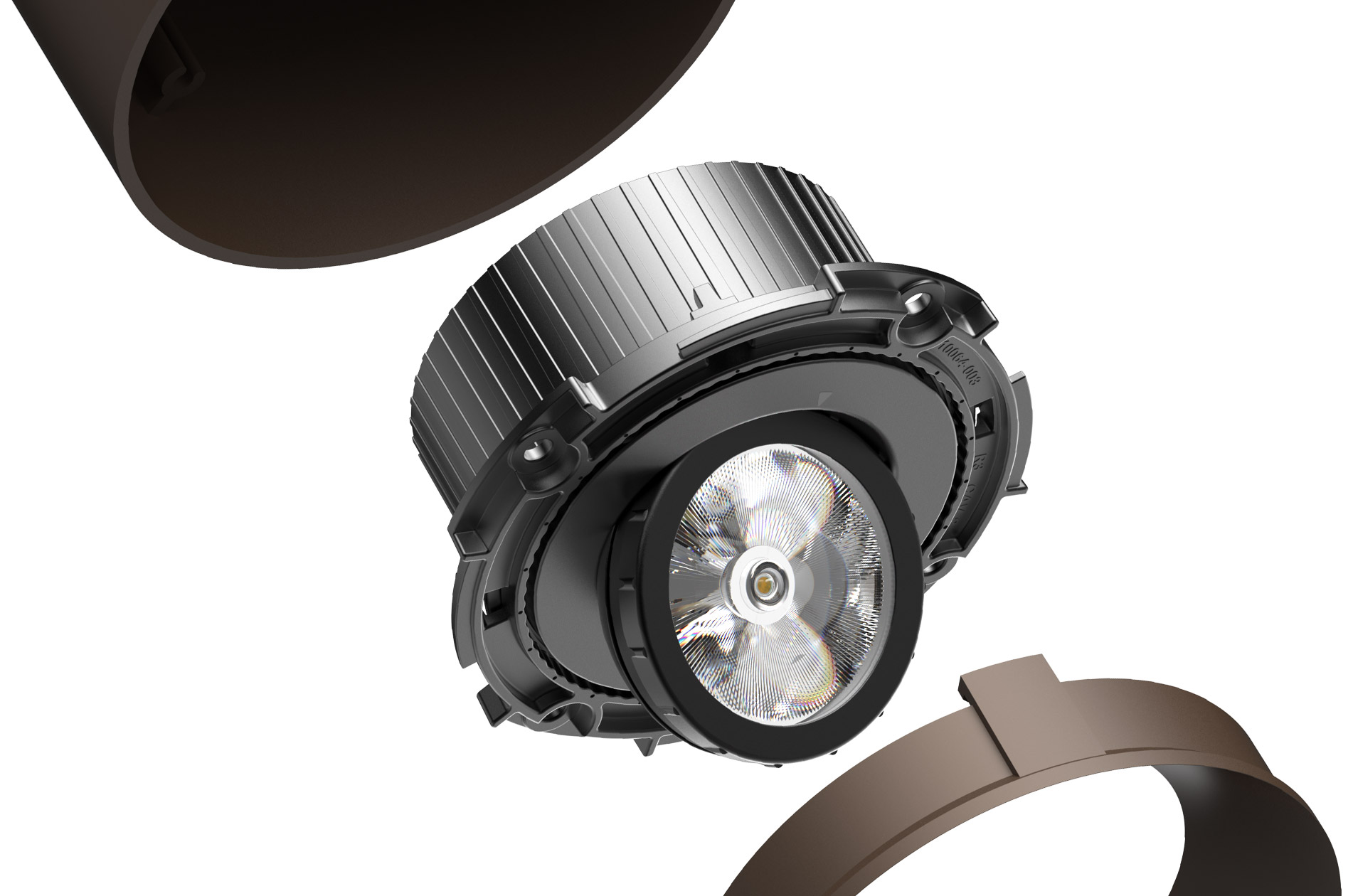 DCC4 Adjustable LED Cylinder | DMF Lighting