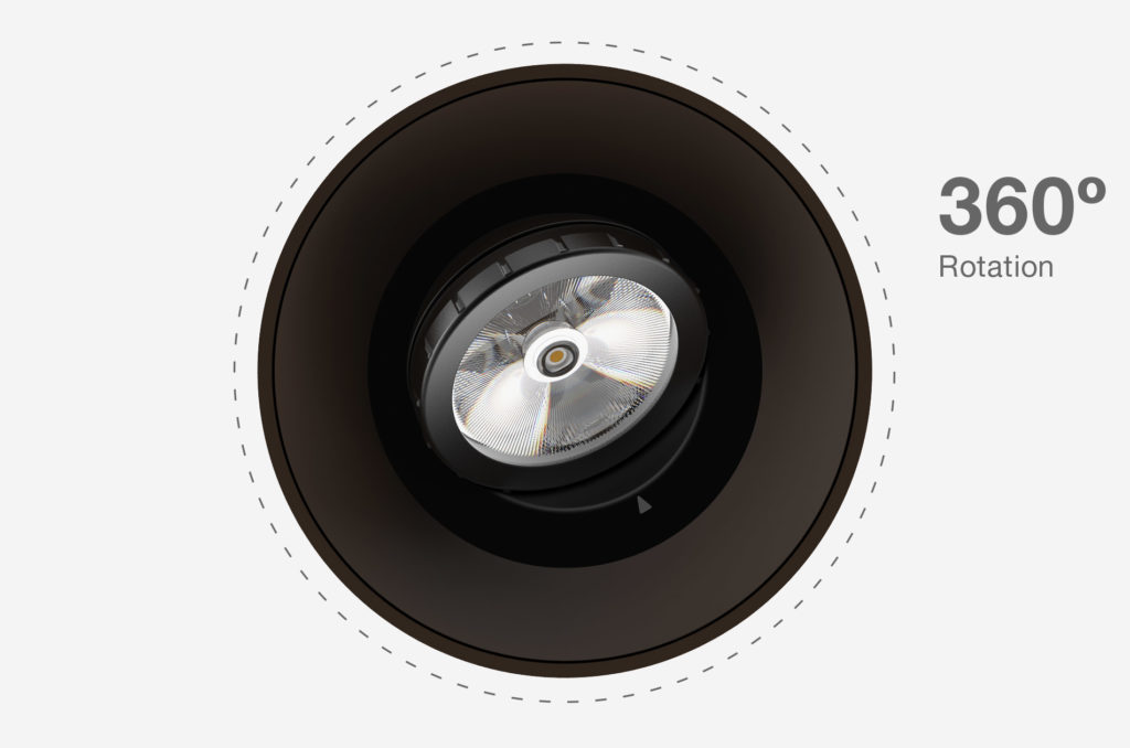 DCC4 Adjustable LED Cylinder | DMF Lighting