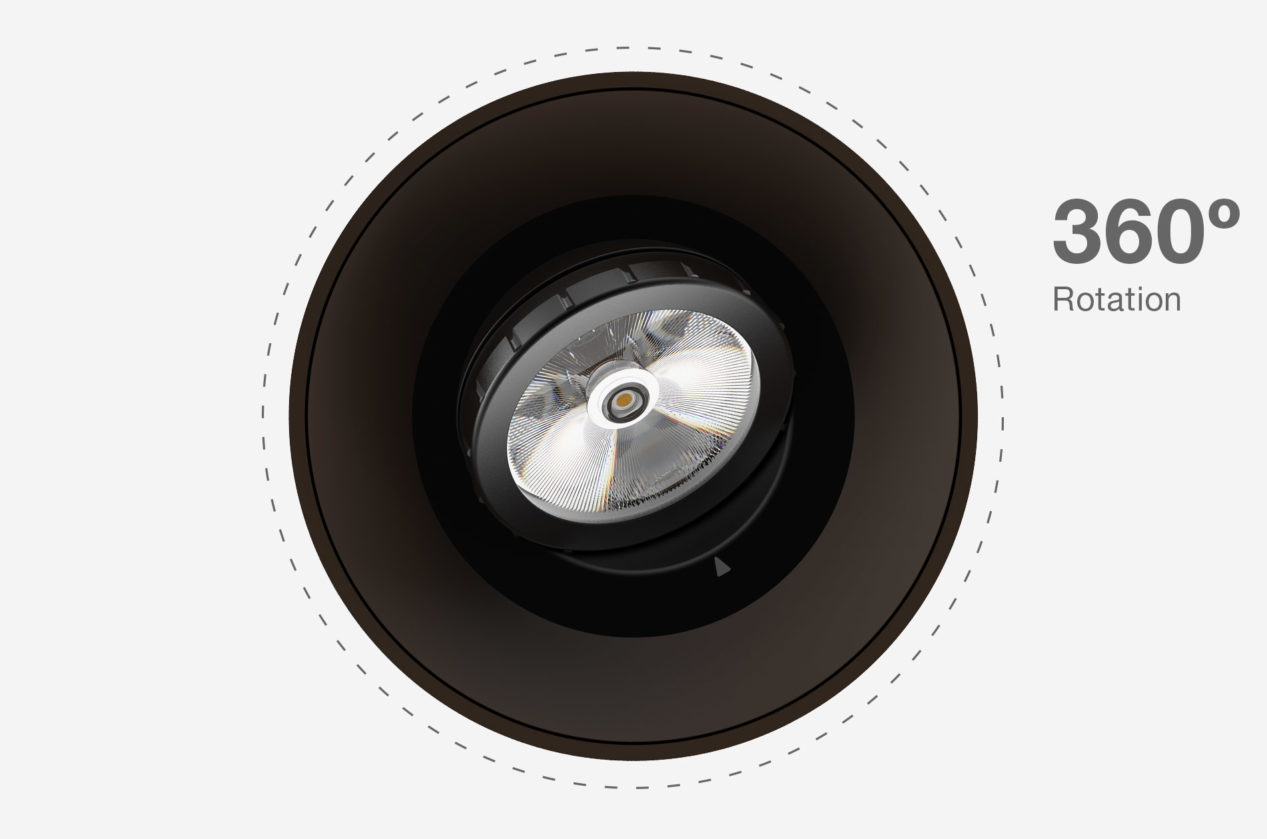 DCC4 Adjustable LED Cylinder | DMF Lighting