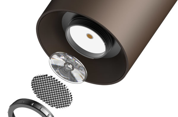 DCC4 Adjustable LED Cylinder | DMF Lighting