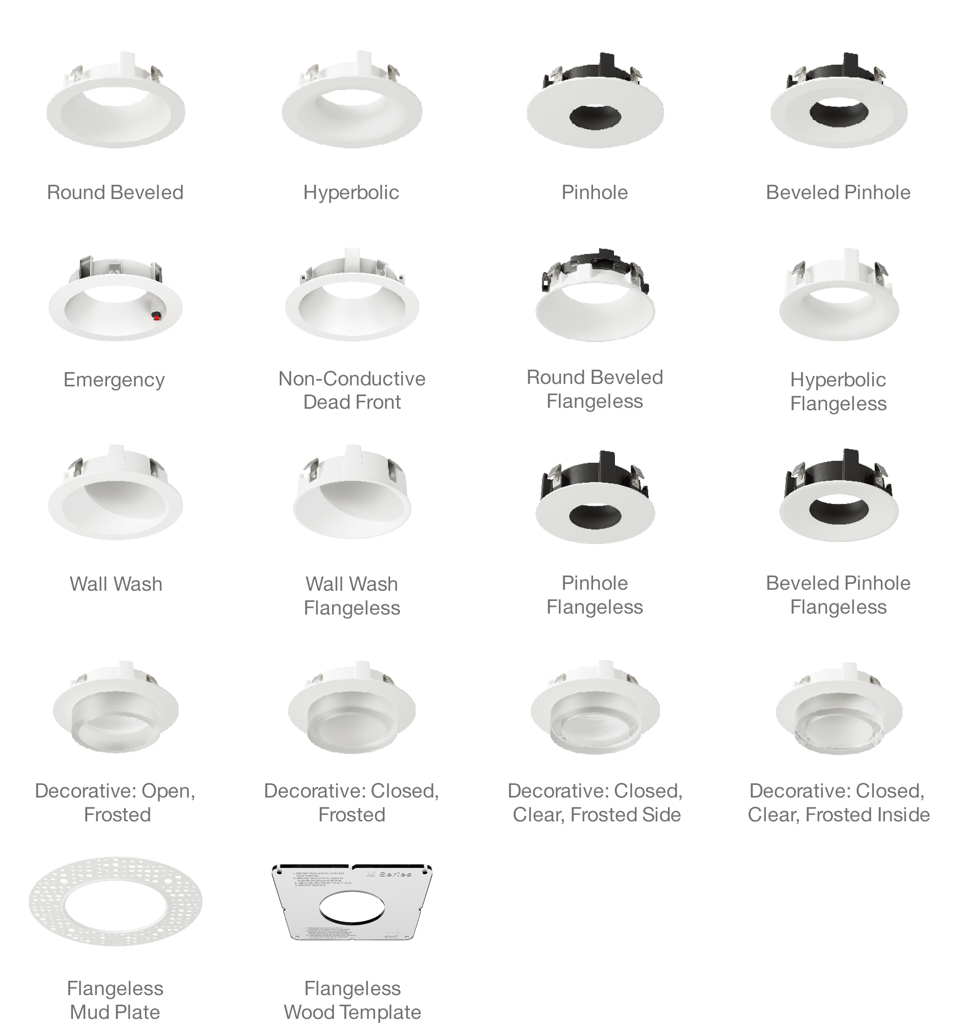 M Series Options - DMF Lighting