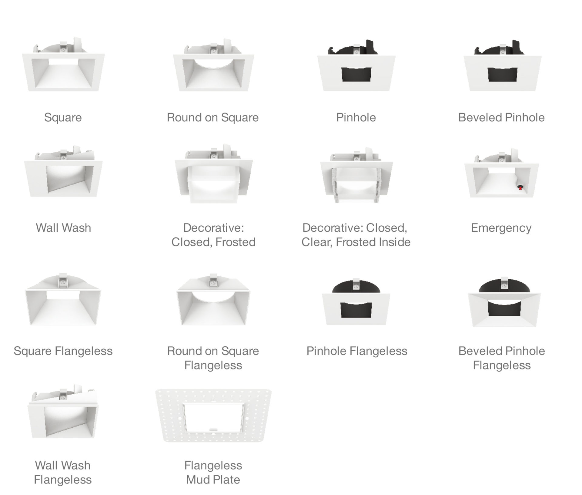 M Series Options - DMF Lighting